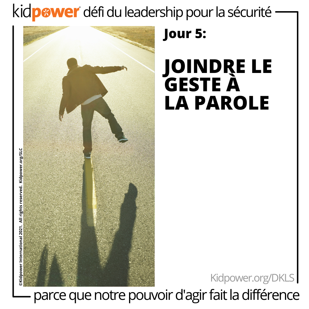 Défi Kidpower du leadership de la sécurité | Kidpower International